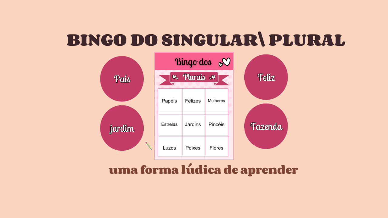 Bingo do Singular\Plural - Ayala Cristina da Silva Alencar | Hotmart