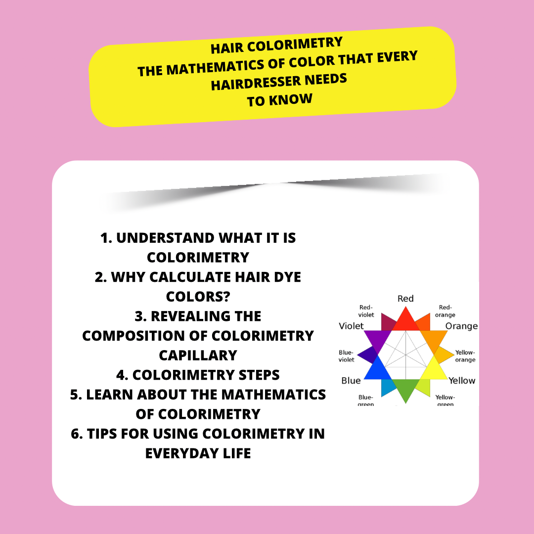 HAIR COLORIMETRY THE MATHEMATICS OF COLOR THAT EVERY HAIRDRESSER NEEDS ...