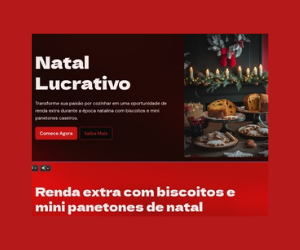 Renda Extra no Natal Biscoitos e Mini Panetones - Tânia Corrêa | H...
