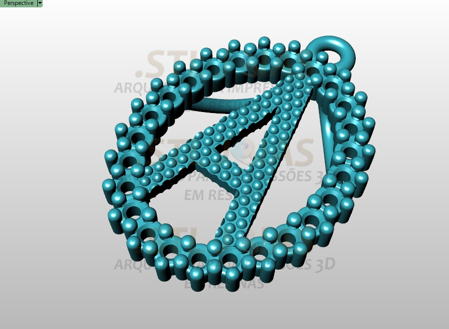 PINGENTE LETRA A Arquivo para impressão 3D. Formato STL - STL JOIAS...