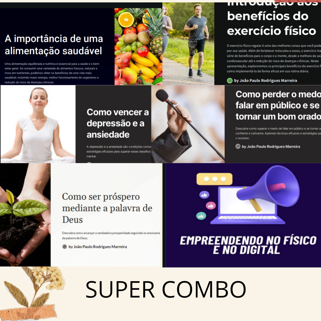 SUPER COMBO DE EBOOKS