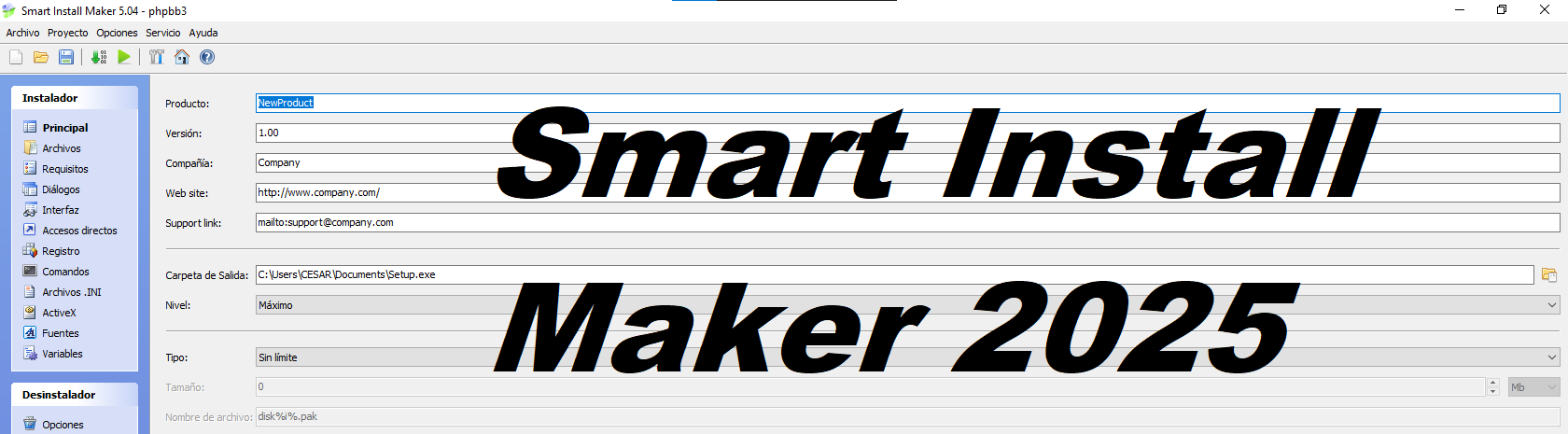 Smart Install Maker - Erick César Azúa Rodríguez | Hotmart