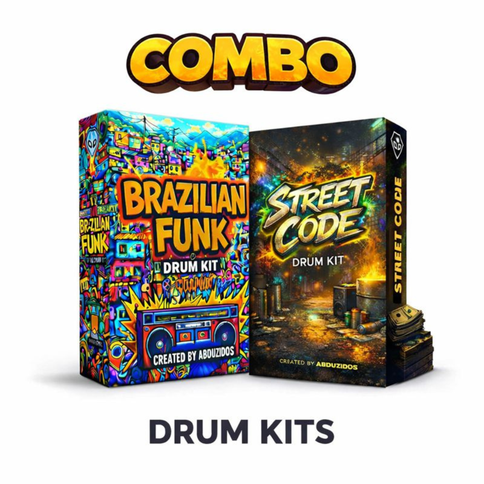 Combo Drum Kit - Brazilian funk + Street Code - ABDUZIDOS | Hotmart