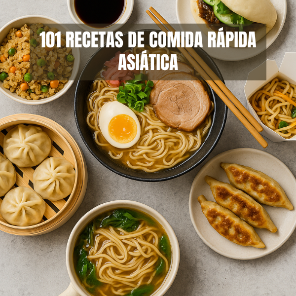 101 RECETAS DE COMIDA RÁPIDA ASIÁTICA - Juan Camilo Ramirez Daza