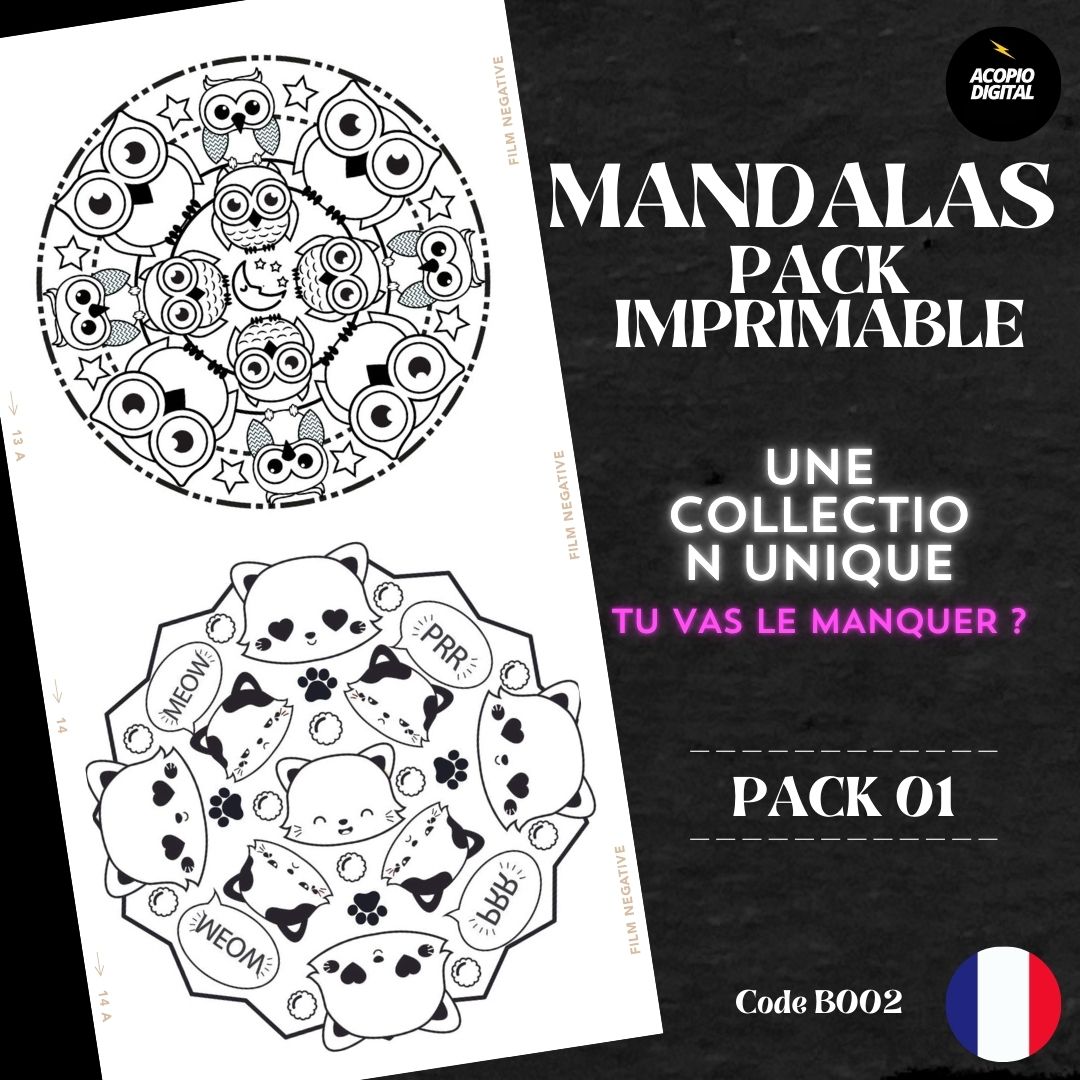 Mandalas à colorier | Mandalas imprimables pour enfants en PDF | +2...