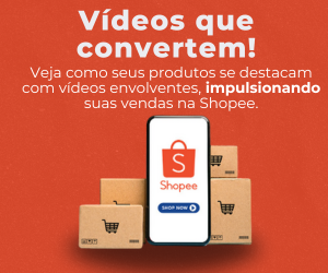 PACOTE DE VÍDEOS CRIATIVOS PARA A SHOPEE