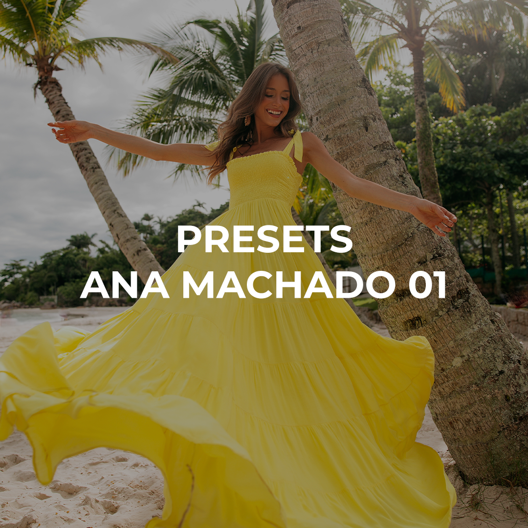 Ana Machado - Presets de edição para fotos - Pack 1 (Verão) - Ana P...