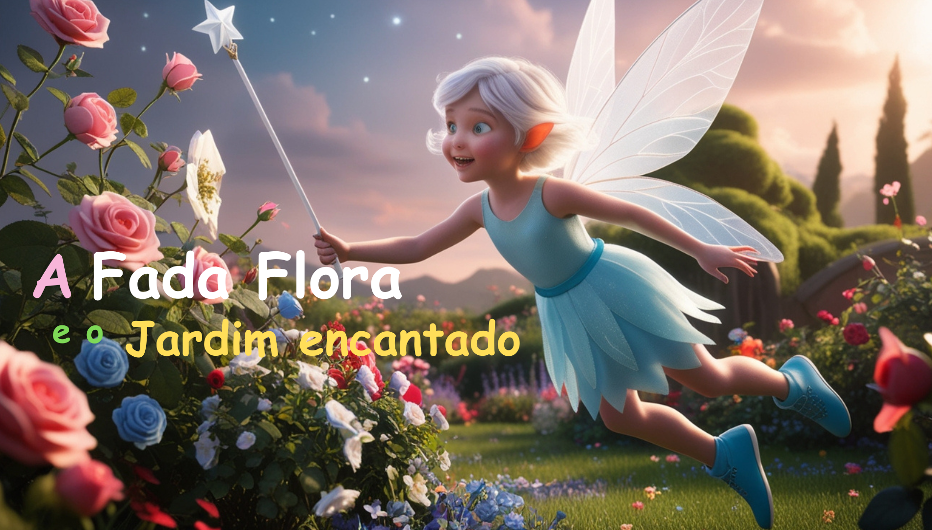 "A Fada Flora e o Jardim Encantado" - rassolhenrique_22 | Hotmart
