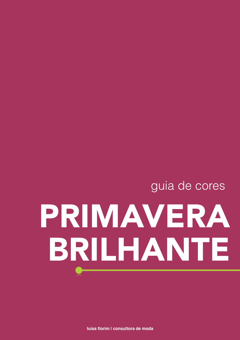 Guia de cores - Primavera Brilhante - Luísa Florim | Hotmart