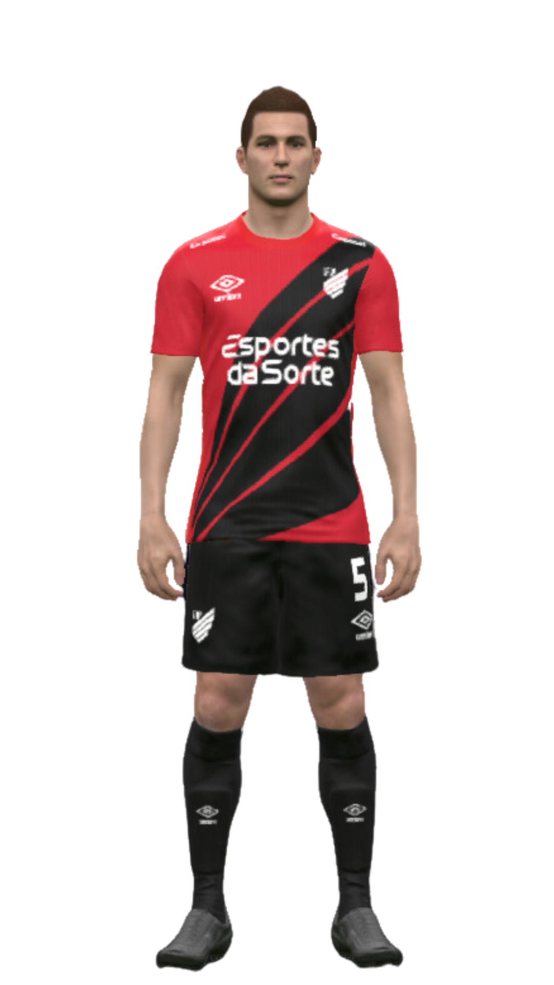 Atlético Paranaense Kit do uniforme 2024 para PES2018 Ps3 - Felipe ...
