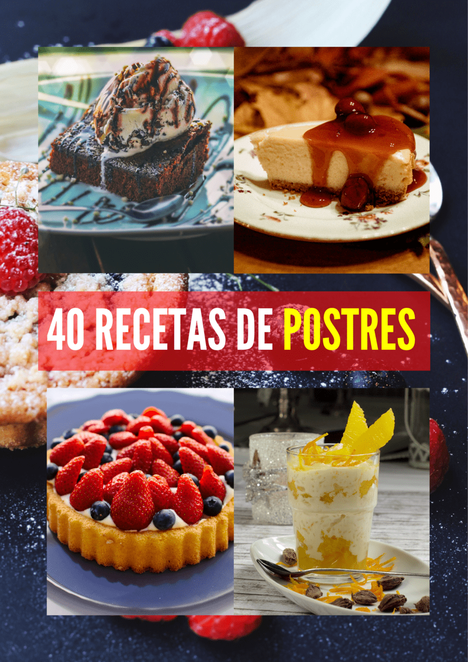 40 Recetas de Postres
