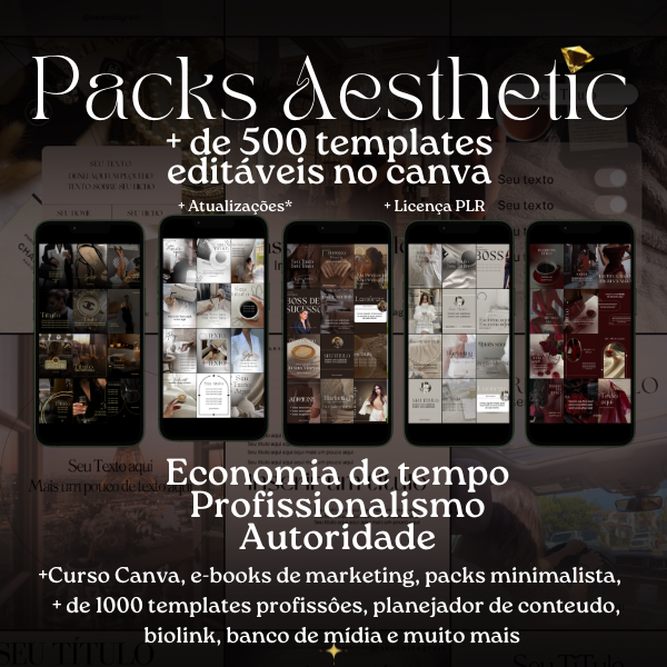 Packs aesthetic - Lilian Curty | Hotmart