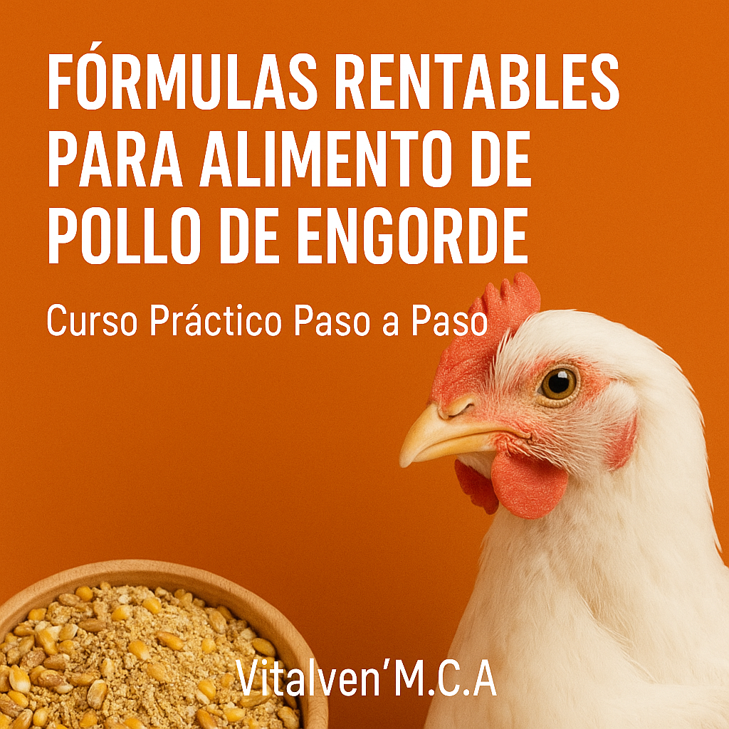 Formulas para realizar alimento de pollo - Carlos Valera | Hotmart
