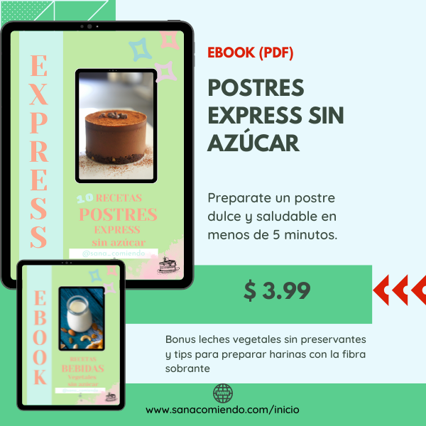 Postres express, dulces y saludables - Dayra Elizabeth Peña Saaved...