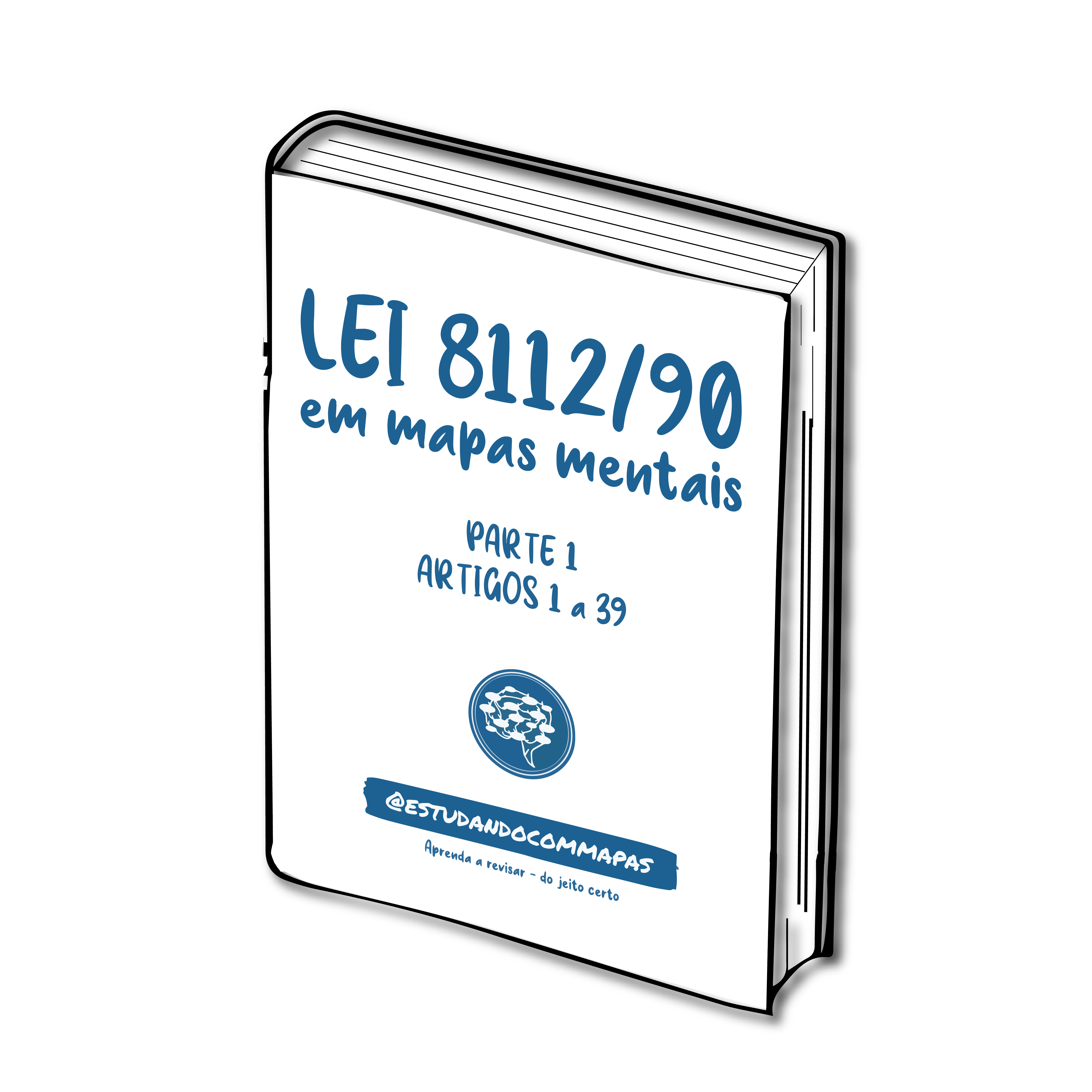 Lei 8112 em mapas mentais - Estudando com Mapas | Hotmart