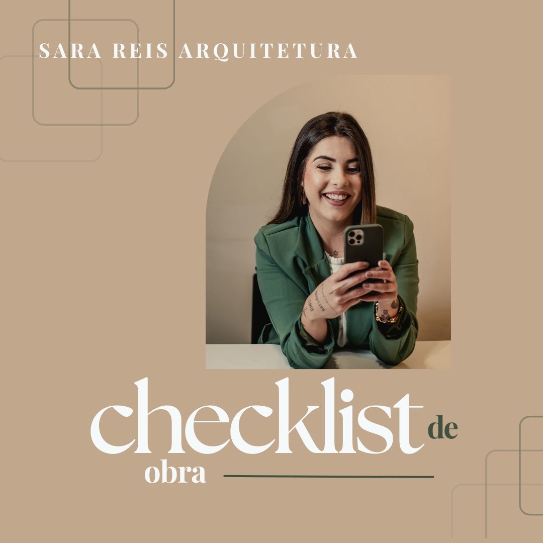 Checklist de Obra - Sara Reis | Hotmart