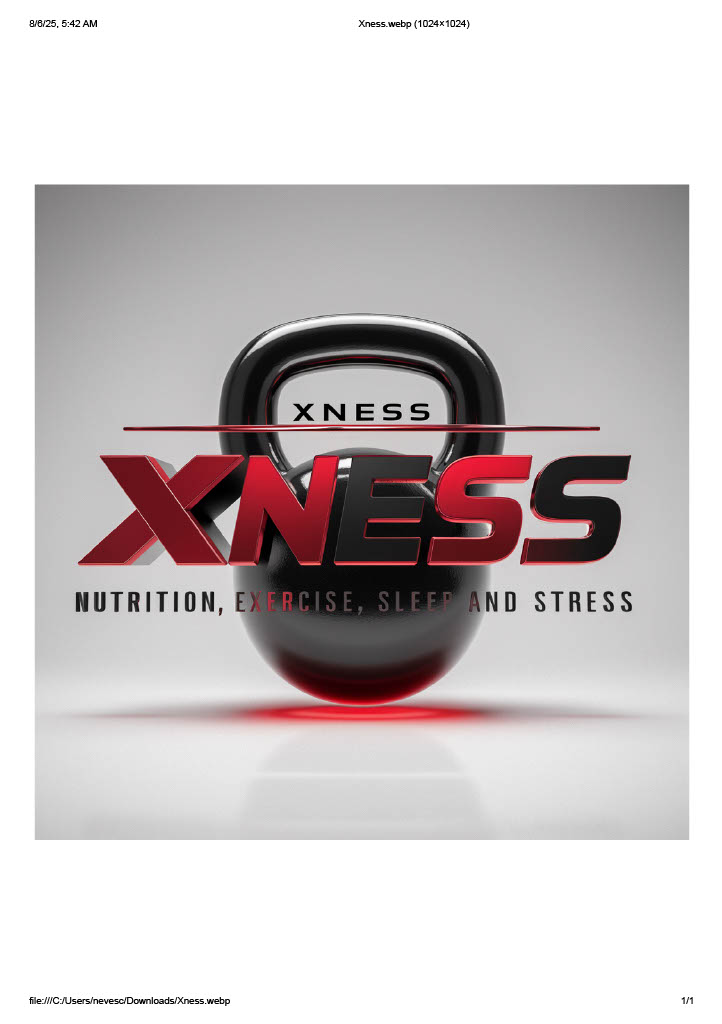 XNESS: Transforme sua Vida com os 4 Pilares da Saúde - GUILHERME NE...