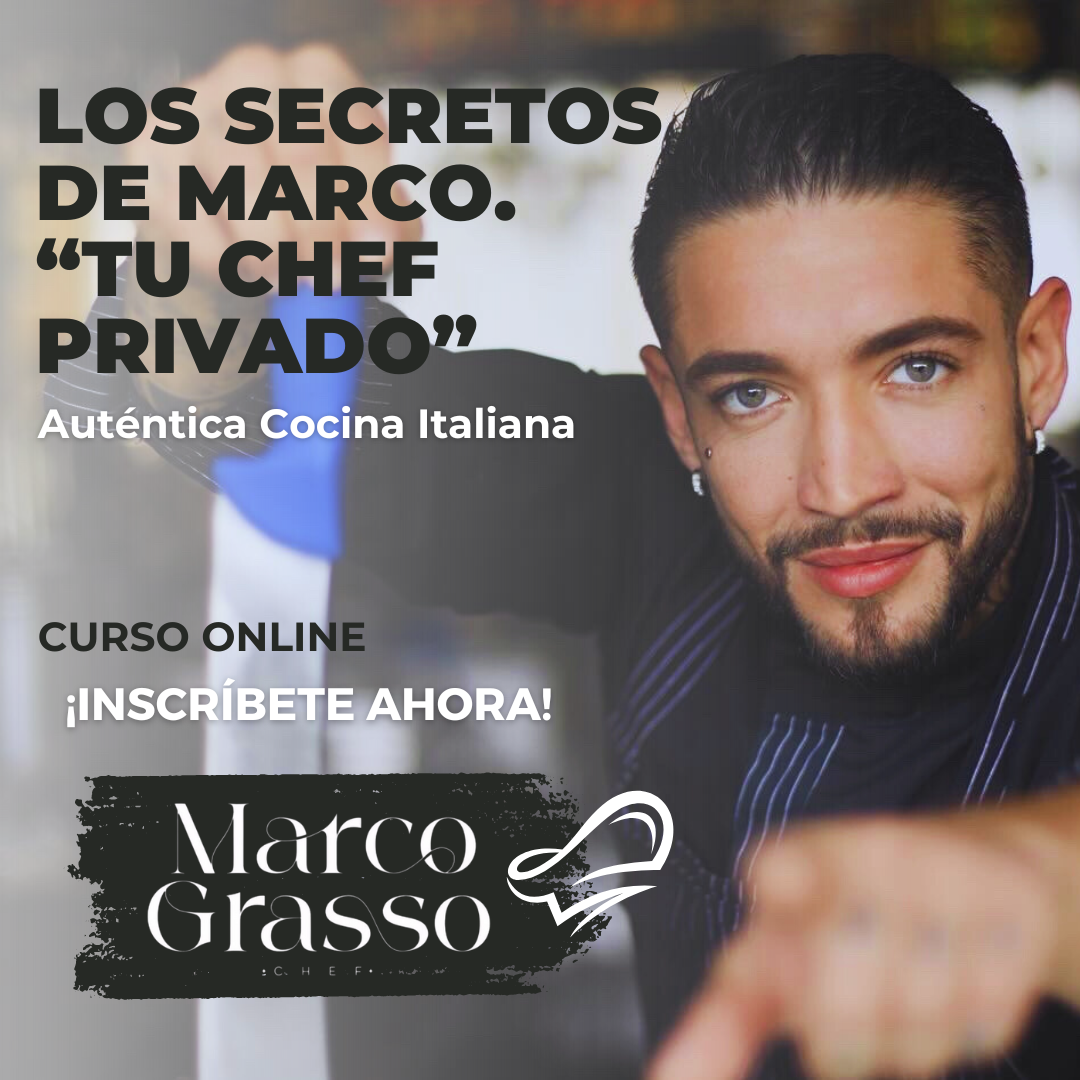 Los Secretos de tu Chef Privado: Auténtica Cocina Italiana - Marco ...