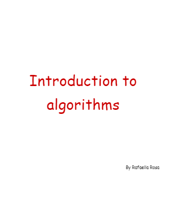 Introduction to algorithms
