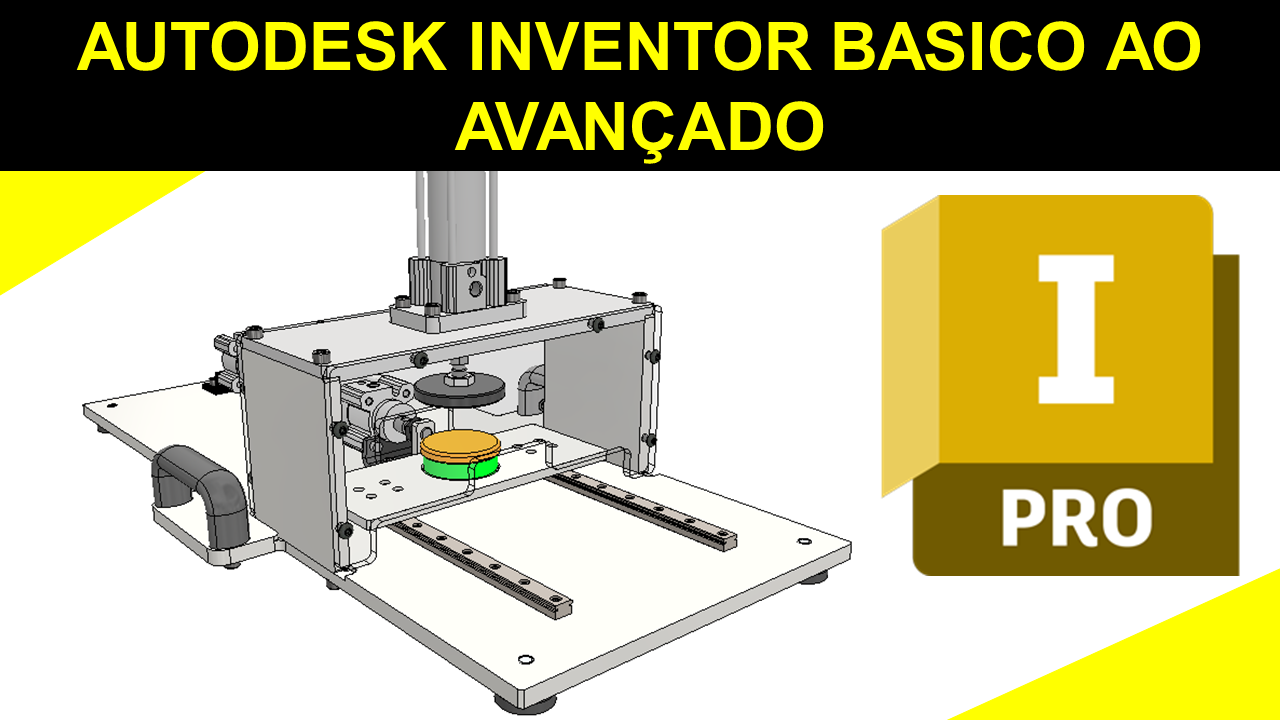 Autodesk Inventor Básico ao Avançado - Gilberto Garcia Furtado Júni...