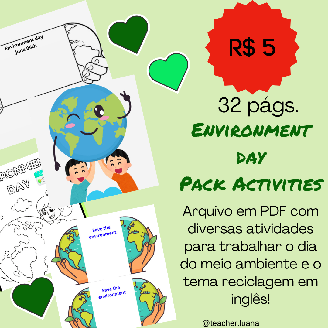 Environment Pack Activities - Luana Marcondes do Amaral | Hotmart