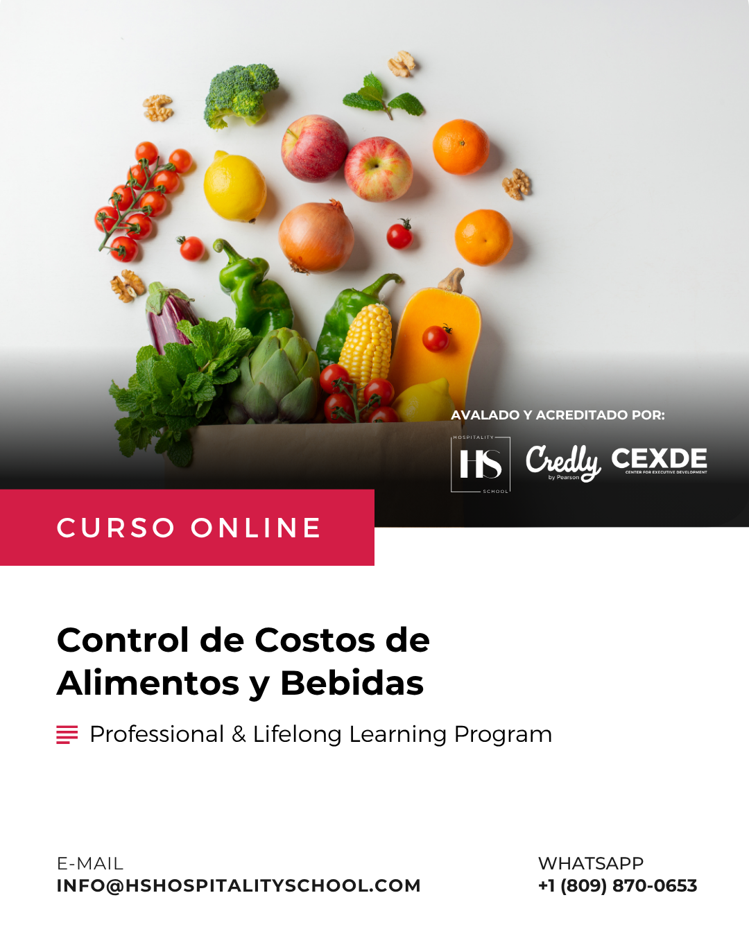 Curso Control de Costos de Alimentos y Bebidas [Learning Gate] - HS...