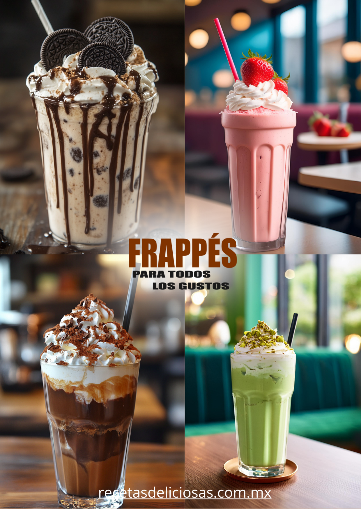 FRAPES PARA TODOS LOS GUSTOS - Recetas Deliciosas | Hotmart