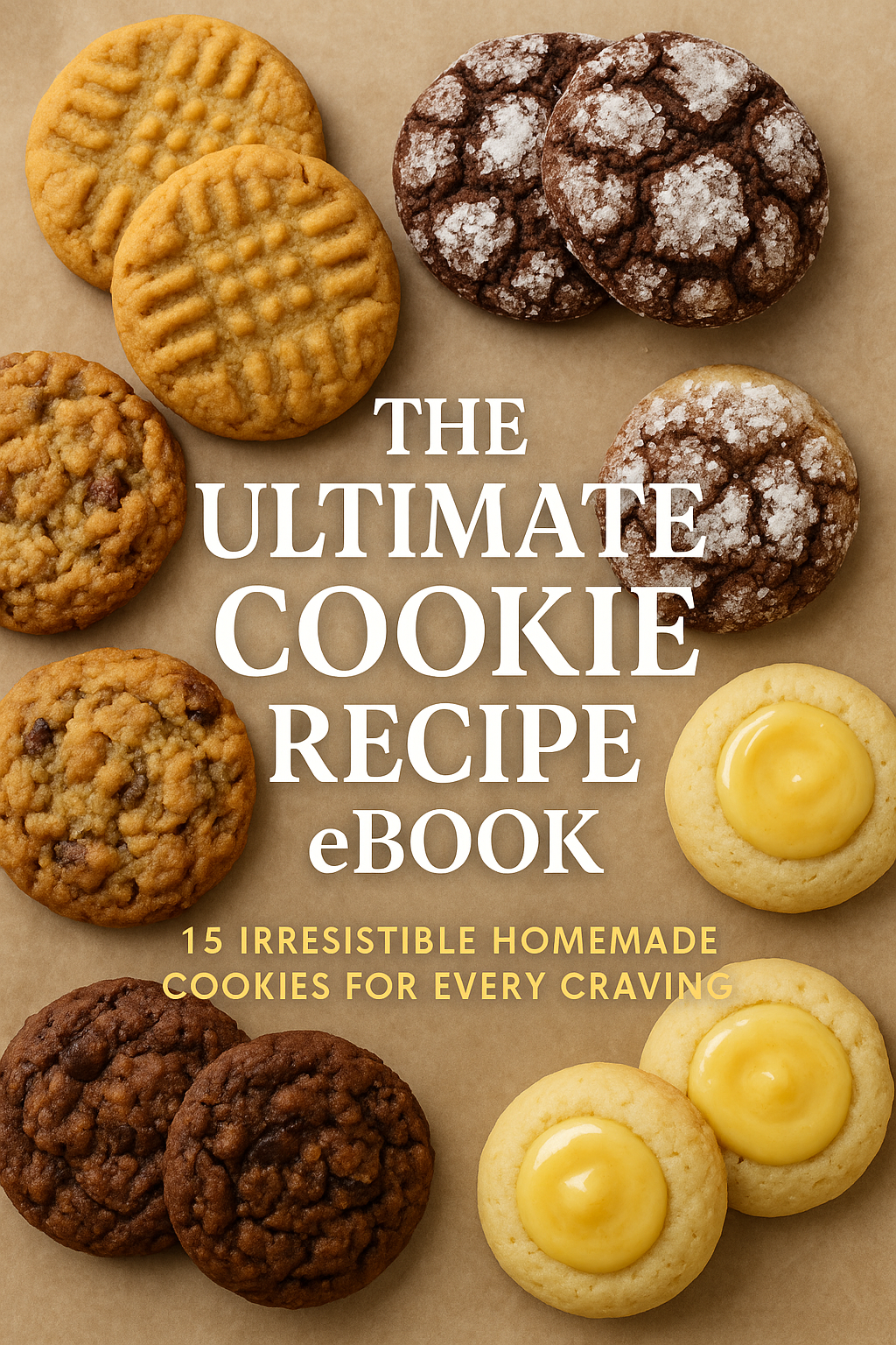 The Ultimate Cookie Recipe eBook: 16 Irresistible Homemade Cookies for ...
