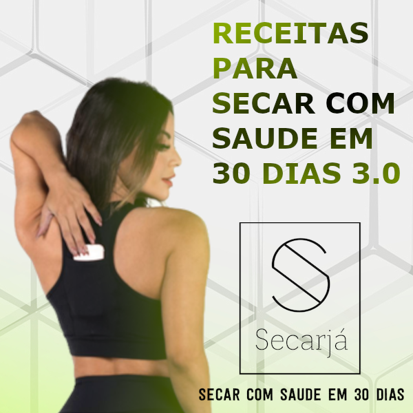 RECEITAS PARA SECAR COM SAUDE EM 30 DIAS 3.0