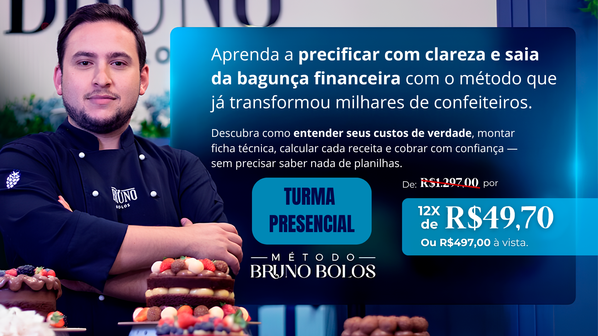 #002 - Imersão Bruno Bolos: Entenda seus custos e aprenda precifica...