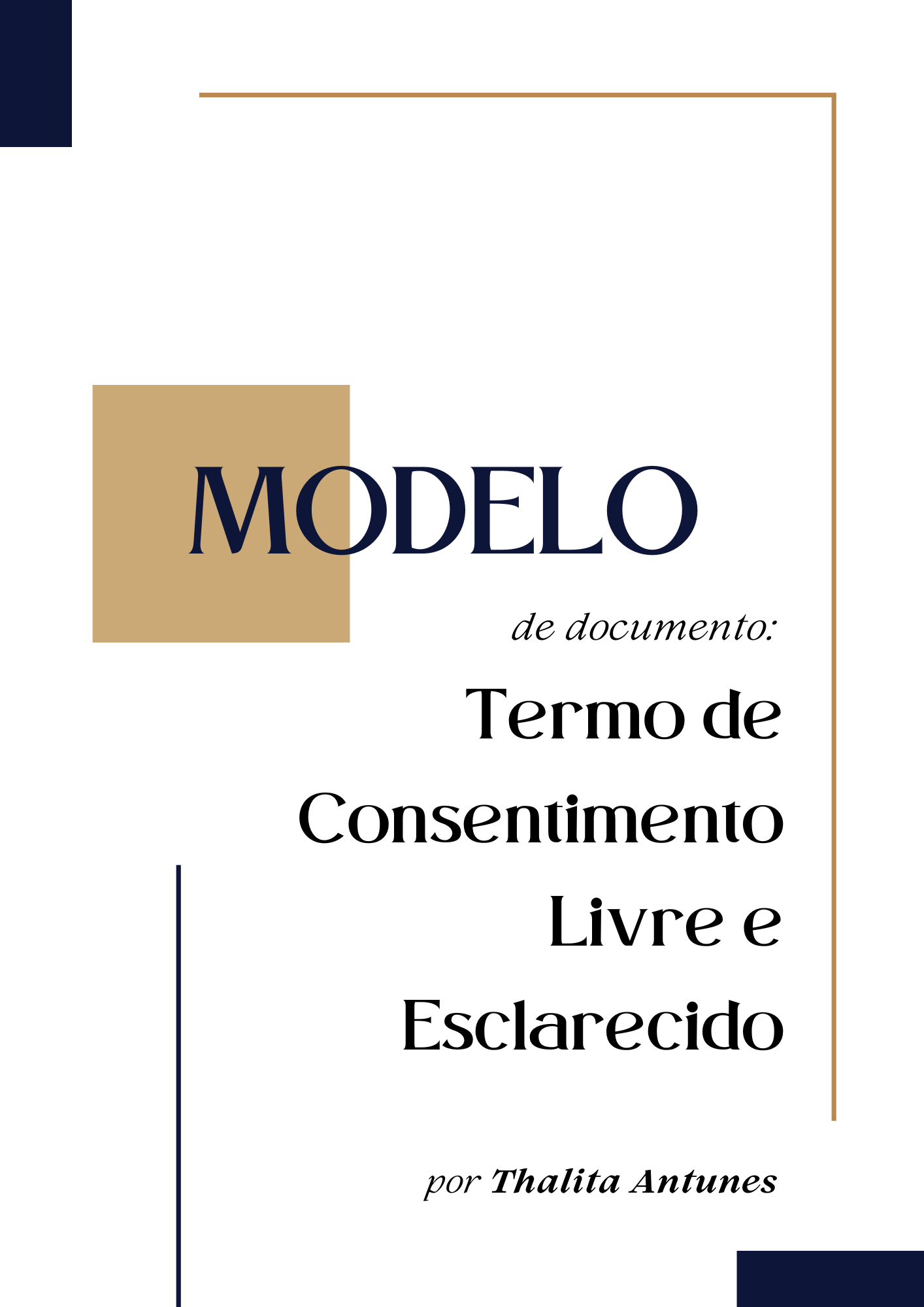 Modelo de TCLE Geral - Thalita Cristina Gonçalves Antunes | Hotmart