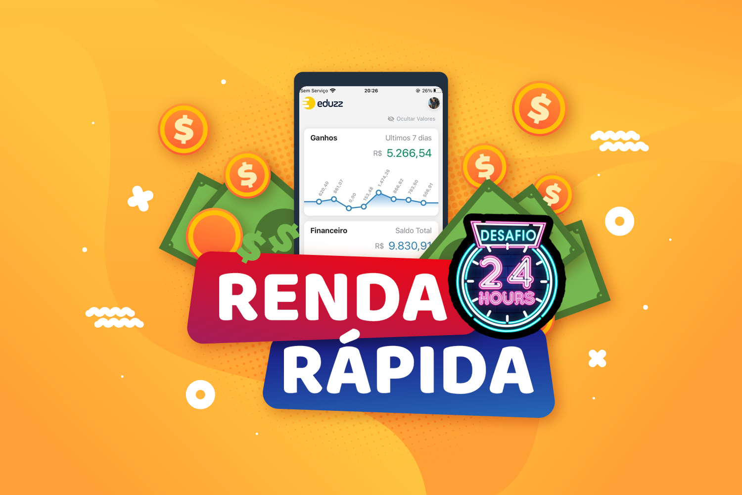 Renda rápida 24hrs