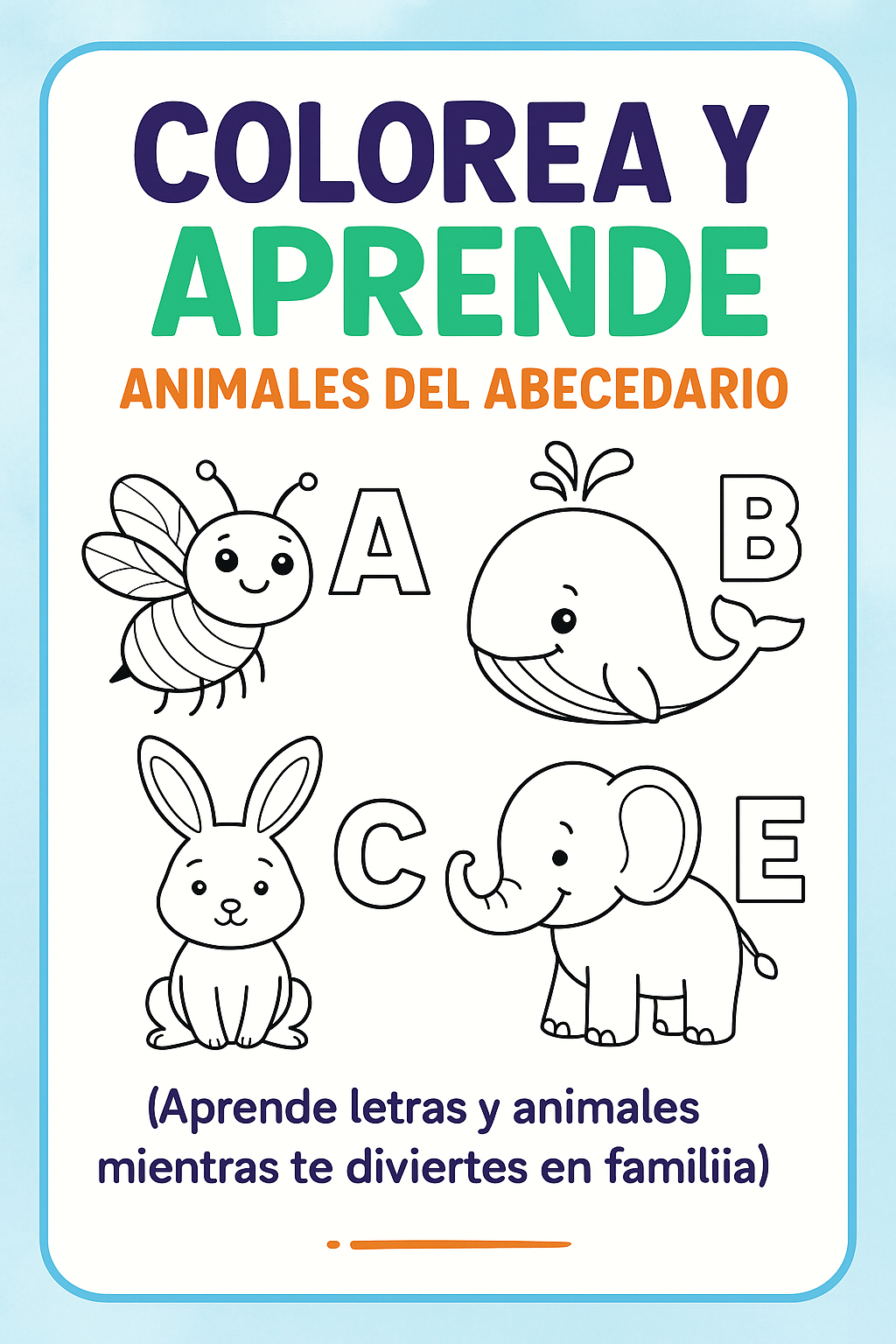 Mi Abecedario para Colorear y Aprender. - Diana Jasmin George Ovi...