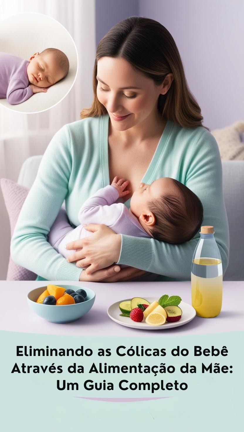 Eliminando as Cólicas do Bebê Através da Alimentação da Mãe: Um Gui...