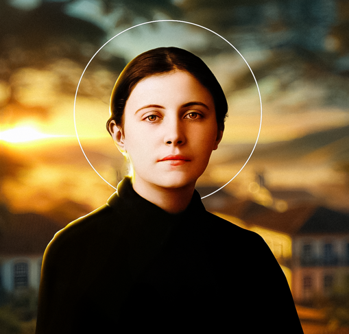 SANTA GEMMA GALGANI POSTER - Gabriel Bernardo Designer | Hotmart