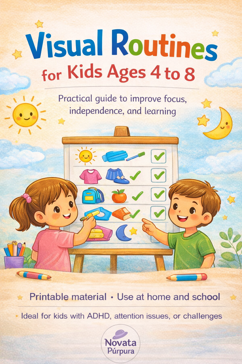 OB Visual Routines Advanced Pack for Kids Ages 4–8