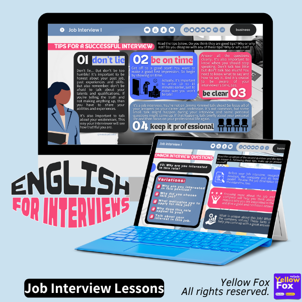 Job Interview - Business English Lessons