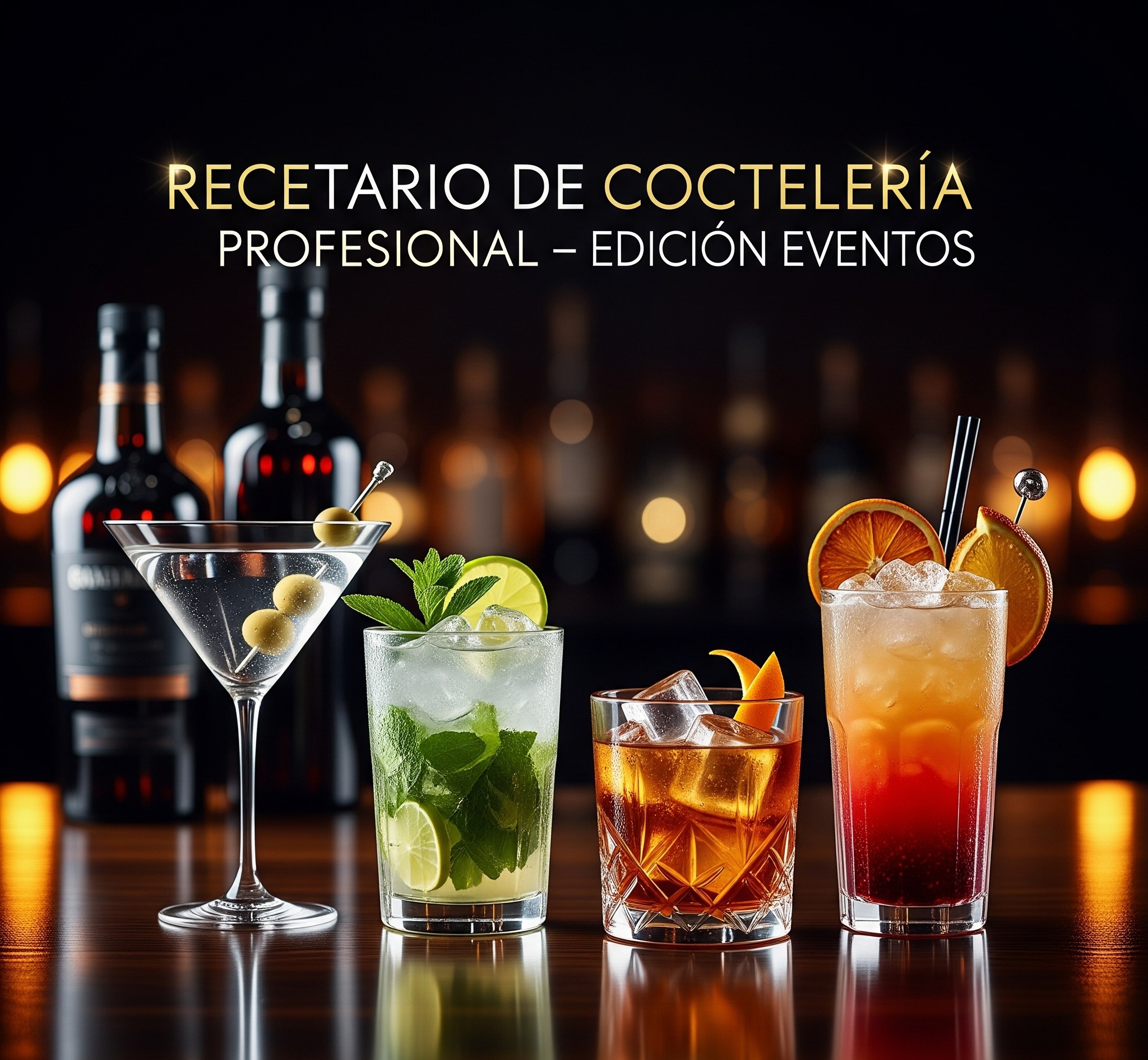 Coctelería Profesional Para Eventos | Hotmart