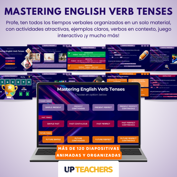 Mastering English Verb Tenses – Guía Completa para Profesores