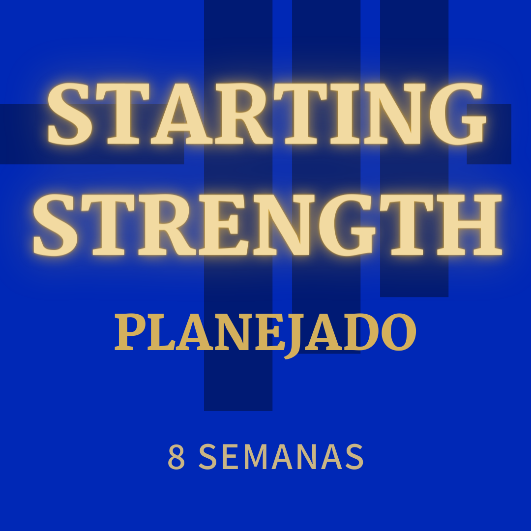 Modelo Starting Strength Planejado de 8 semanas - Canal Força Estru...