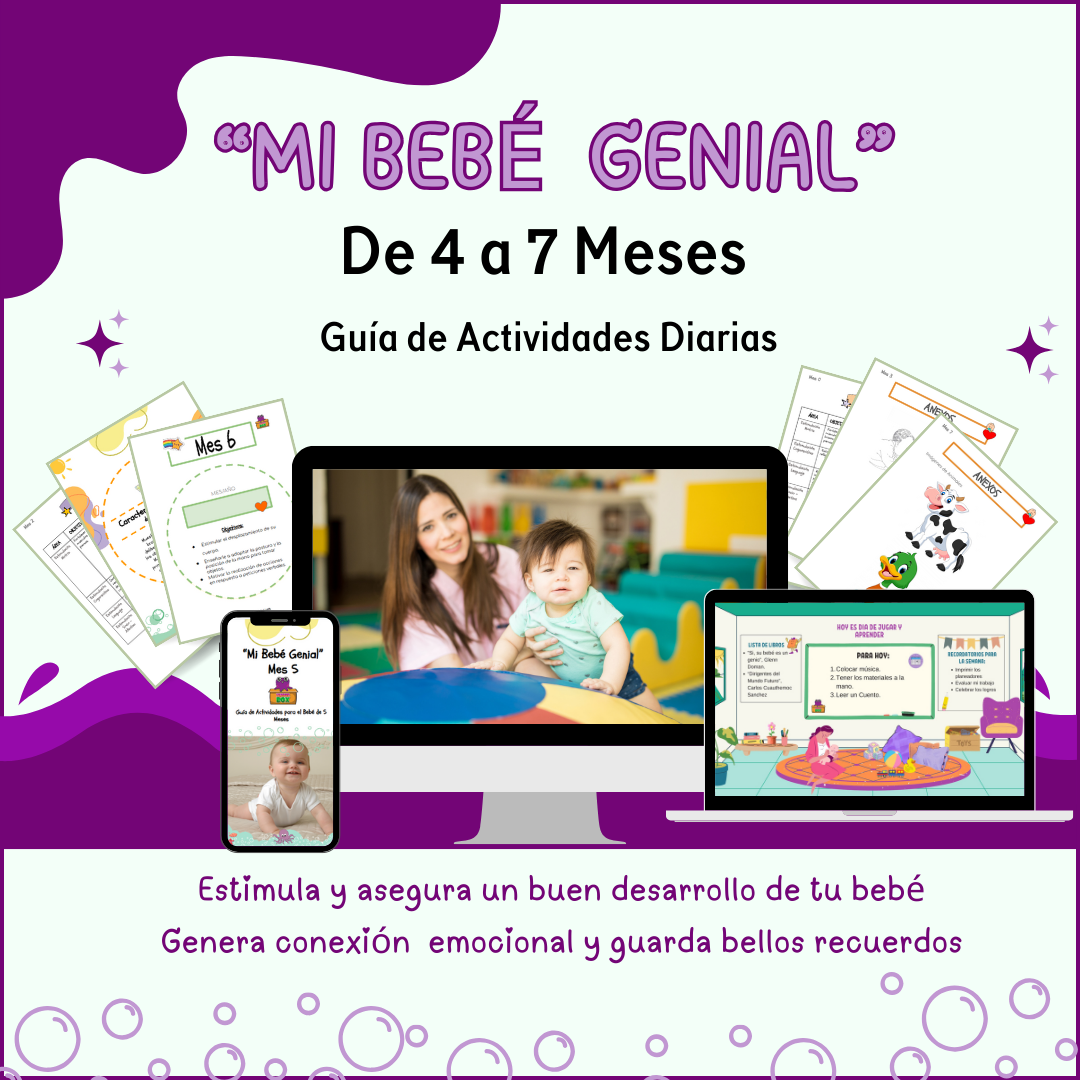 Guía "Mi Bebé Genial" de 4 a 7 Meses