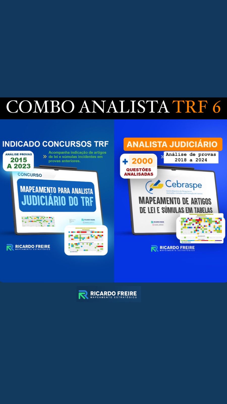 COMBO ANALISTA TRF 6