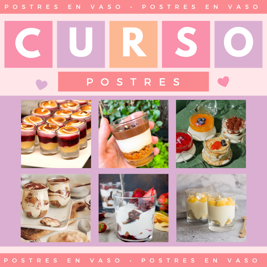 POSTRES EN VASO - Educa Online | Hotmart