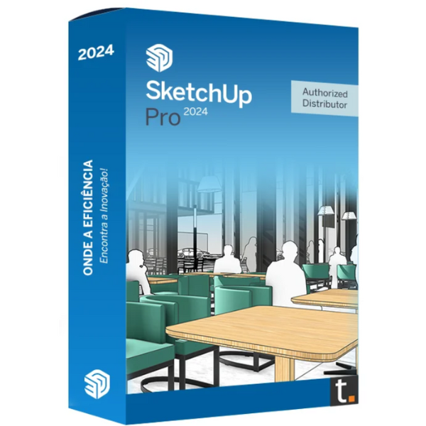 SKETCHUP PRO 2024 + VRAY 6.2 COMPLETO
