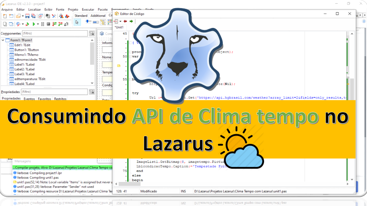 Consumindo API com Lazarus - Valtran Silva | Hotmart