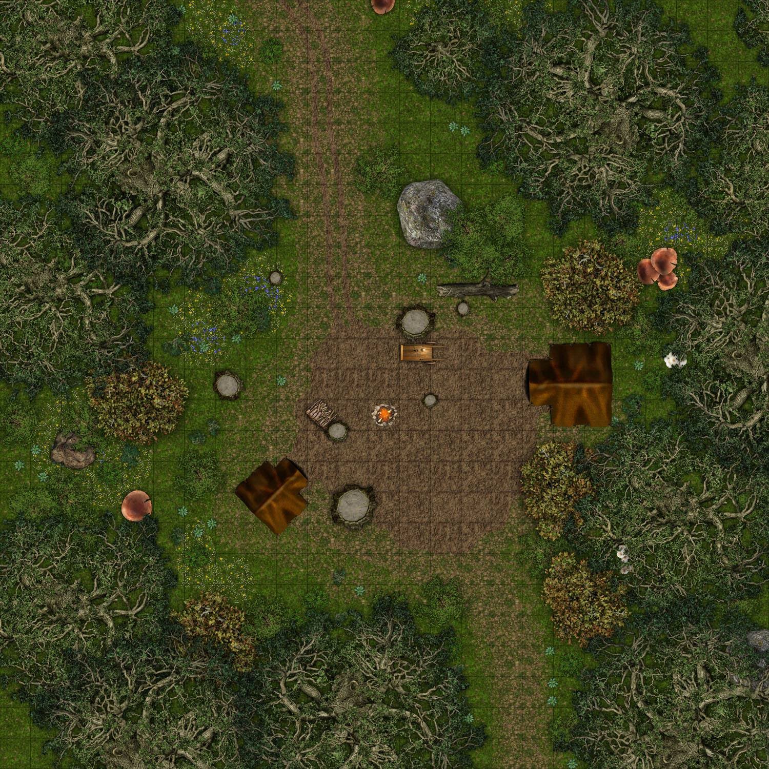 Acampamento - Imagens para RPG
