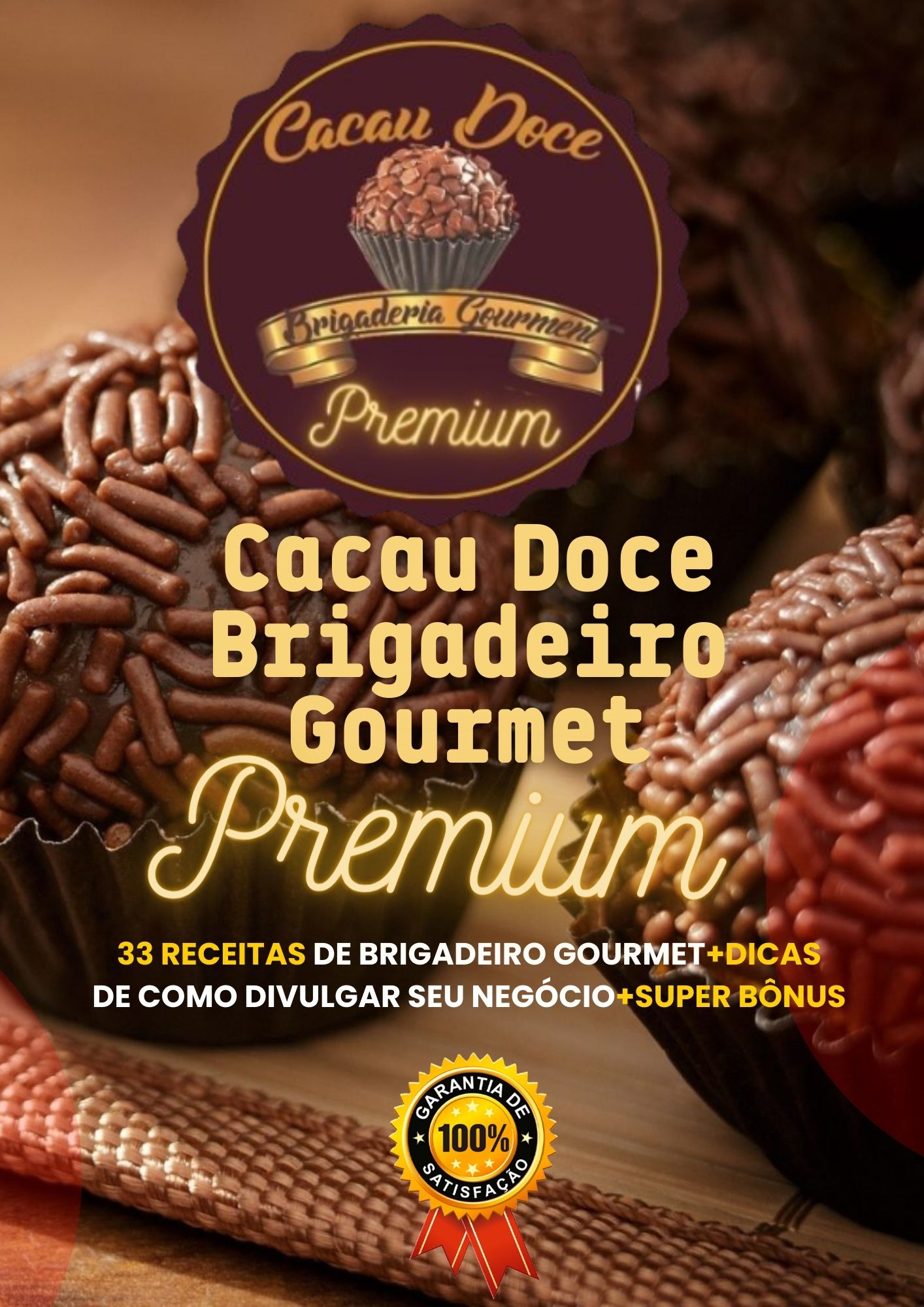 Cacau Doce Brigadeiro Gourmet Premium