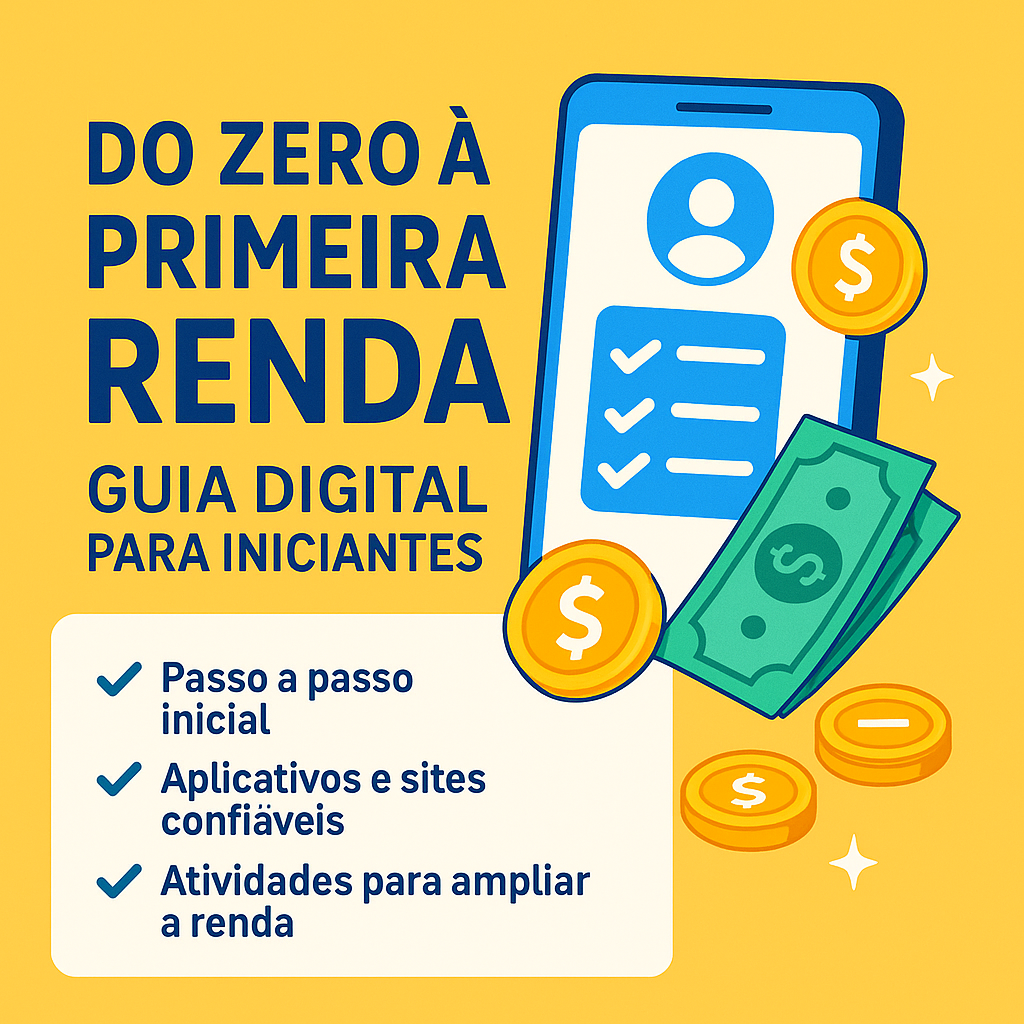 Do Zero à Primeira Renda: Guia Digital para Iniciantes - Alex Eduar...