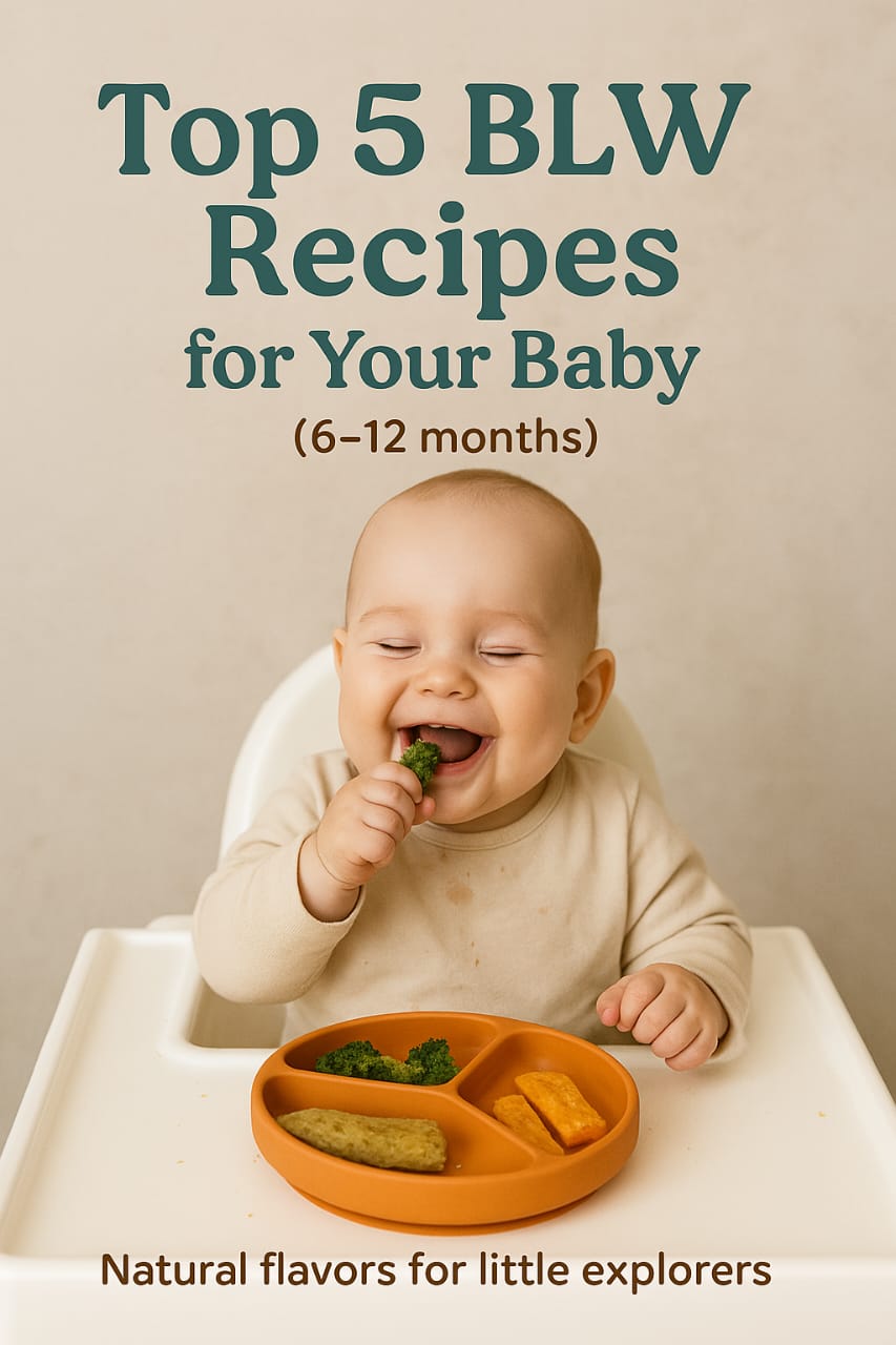 Top 5 BLW Recipes for Happy Little Tummies - Marisol Correa Henao