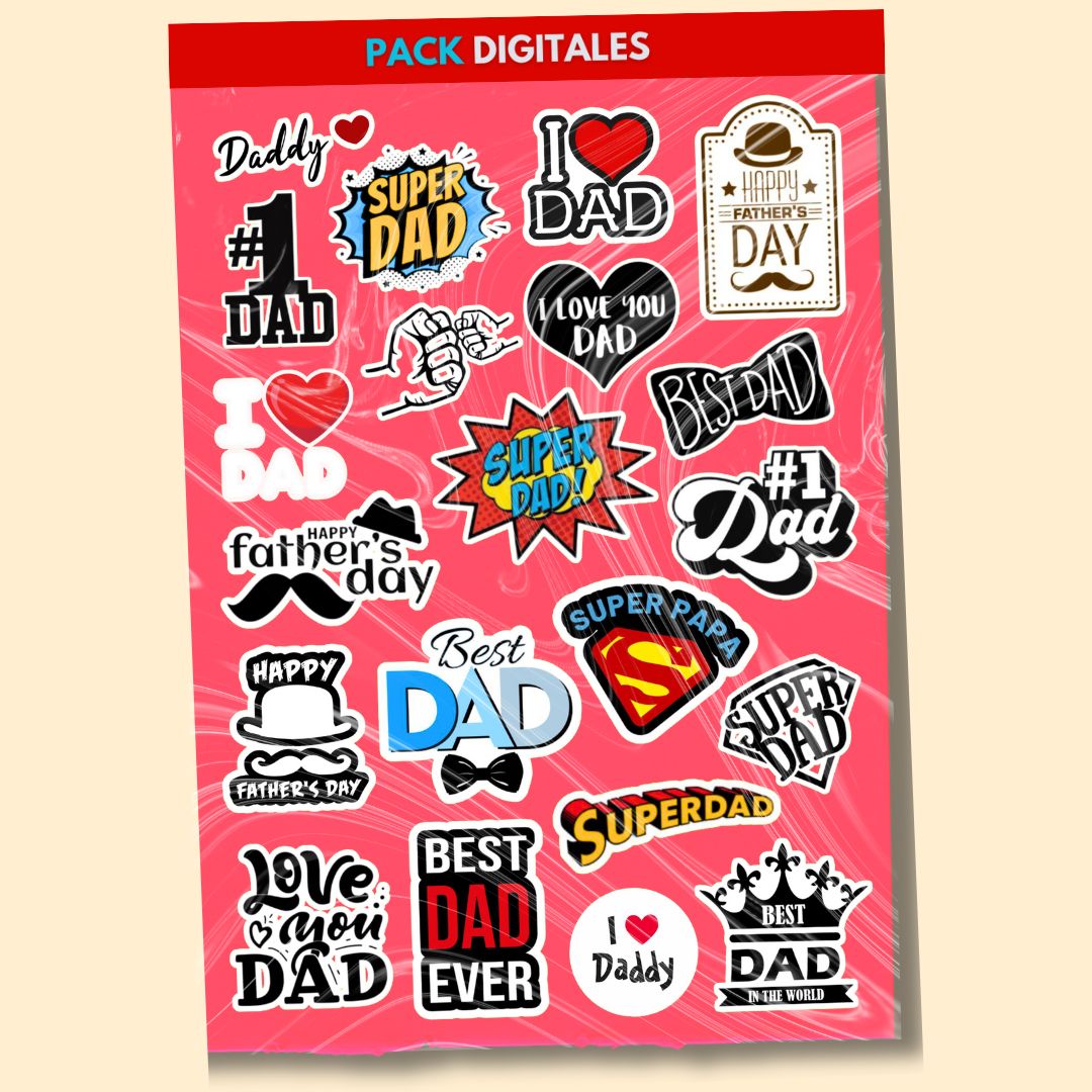 Father's day sticker